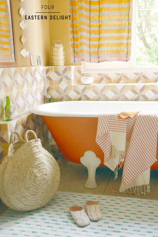 Seven Ways To Perfect A Colourful Bath Tub - Bright Bazaar by Will Taylor
