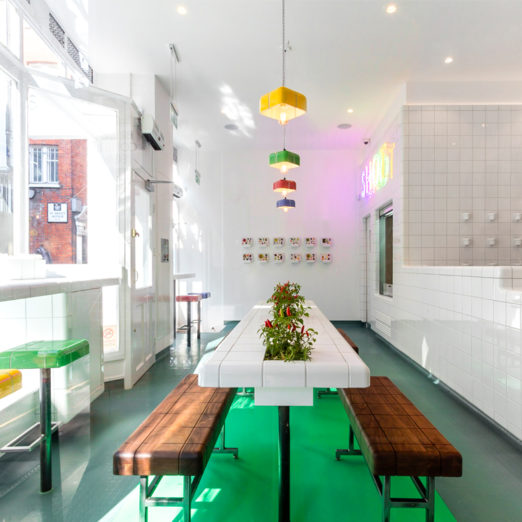 Restaurant Design Tour: Shot Cafe, London - Bright Bazaar by Will Taylor