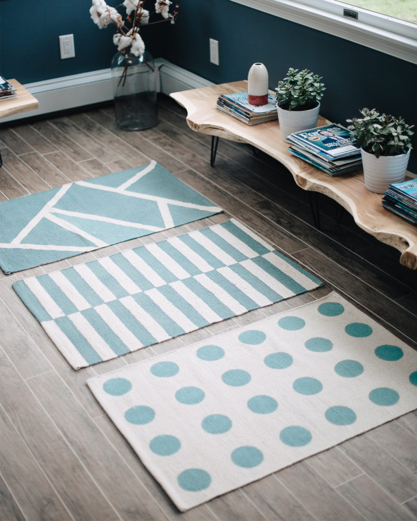 DIY: How to Paint Patterns on Rugs - Bright Bazaar by Will Taylor