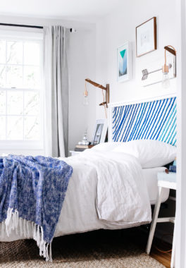 DIY: How to Make A Painted Rope Headboard - Bright Bazaar by Will Taylor