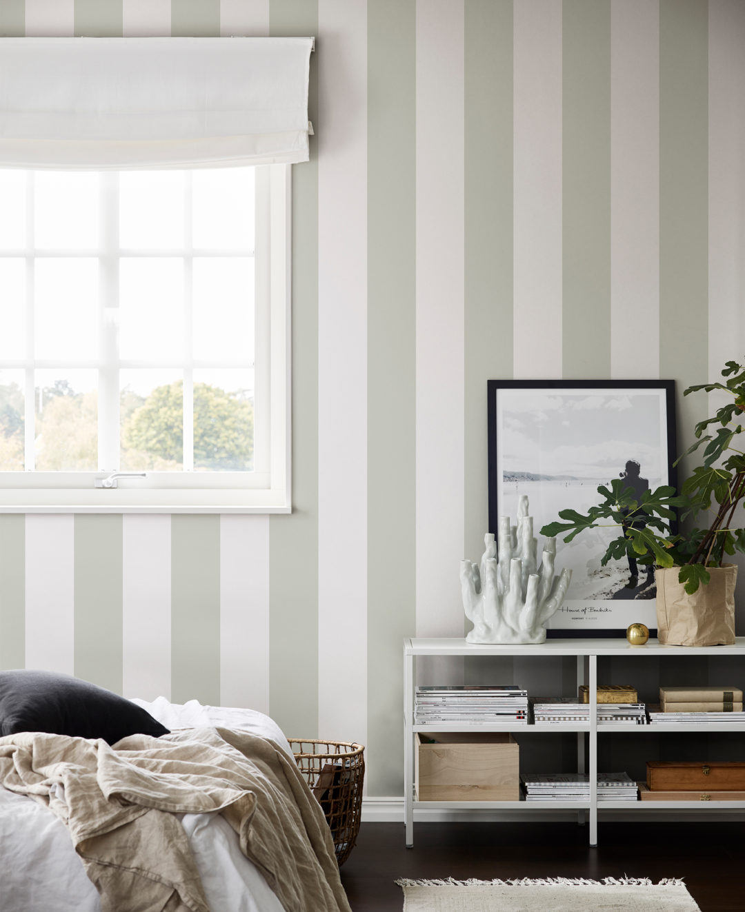 10 Striped Wallpaper Design Ideas - Bright Bazaar by Will Taylor