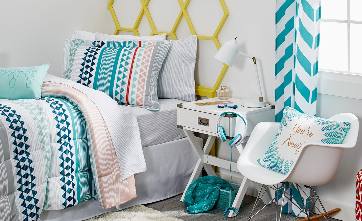 New Walmart Styling Work: 1 Dorm Room, 3 Ways - Bright Bazaar by Will ...