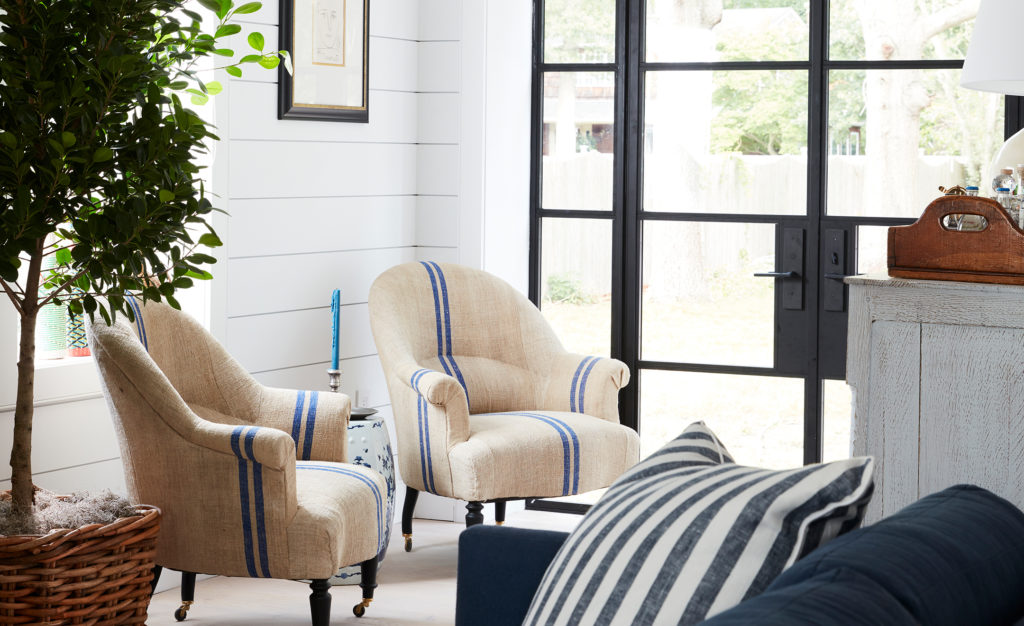 Our Beach House Living Room: The Reveal - Bright Bazaar by Will Taylor