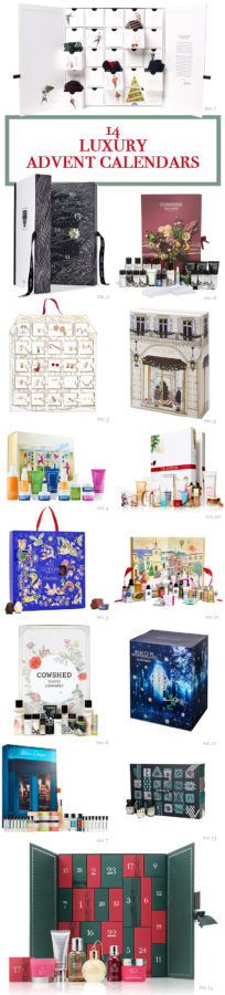 14 Luxury Advent Calendars For The Holidays - Bright Bazaar by Will Taylor