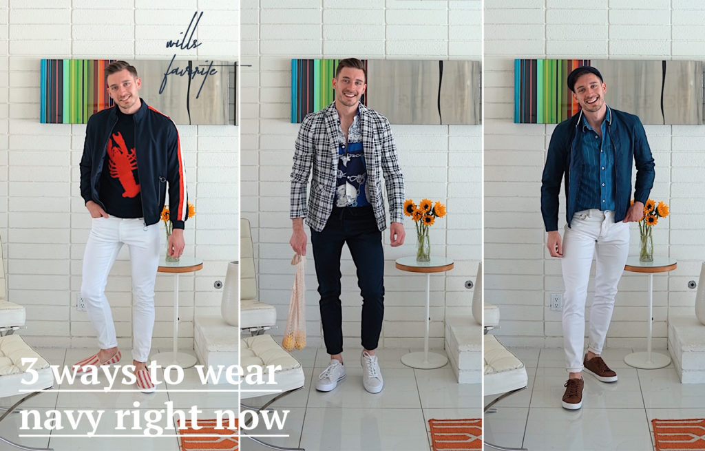 Three Ways to Wear Navy This Season - Bright Bazaar by Will Taylor